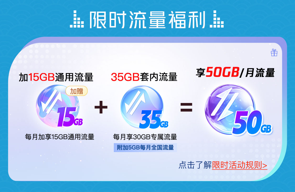 联通地王卡2.0（流量乐享活动）—中国联通
